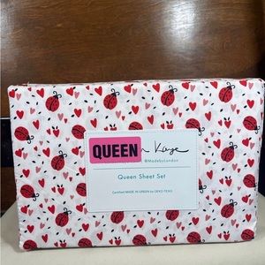 London Kaye | Bedding | London Kate Queen Sized Sheets Valentines Day ...